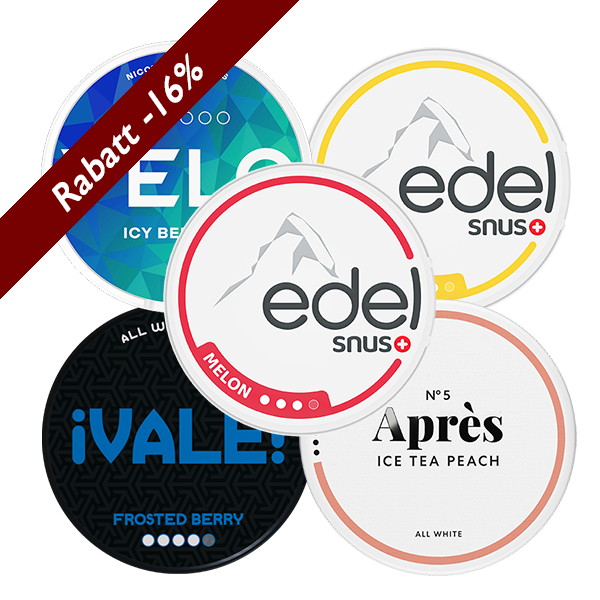 All White Fruit Mix | Weisse Snus bestellen | Snus Mix | Snushus.ch