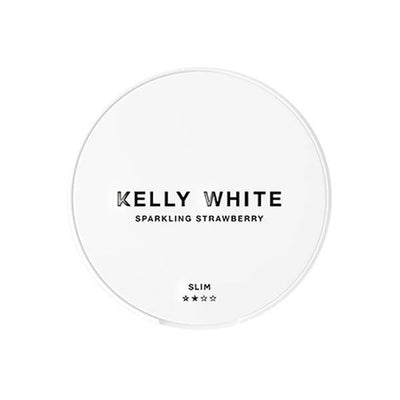 Kelly White Sparkling Strawberry AW Slim | Snus online | Snushus.ch